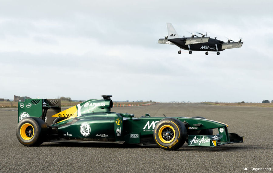 MGI Engineering Autonomous eVTOL Demonstrator