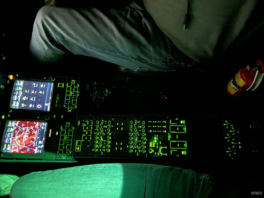 Night Vision System for EC135 Helicopter