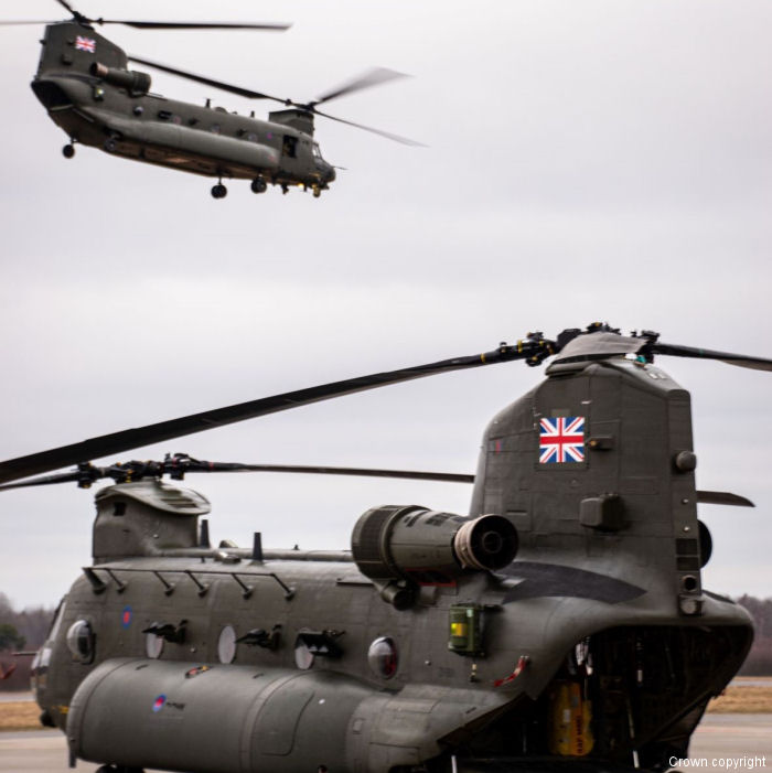 Operation Peleda : RAF Chinooks in Estonia