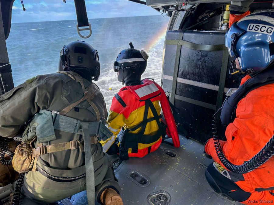 USAF Pave Hawks Training at USCG Rescue School