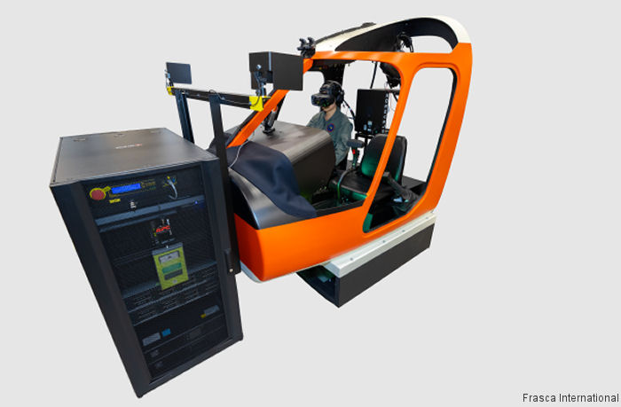 Frasca Trainers for US Navy TH-73A