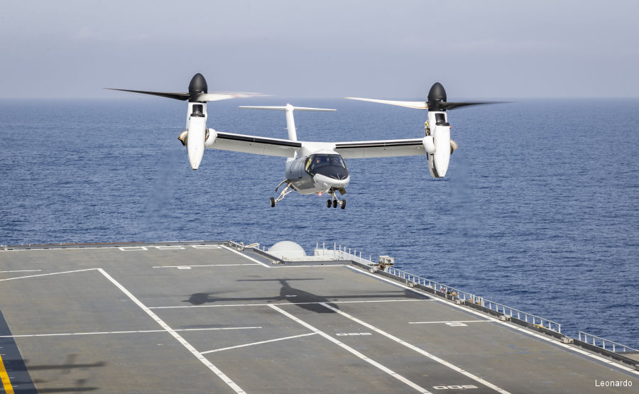 AW609 in Leonardo Italy