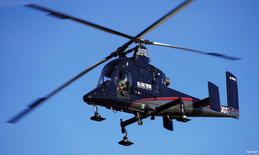 New K-MAX Helicopter for Black Tusk