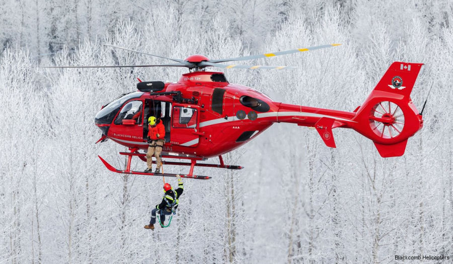 EC135 in Blackcomb Helicopters