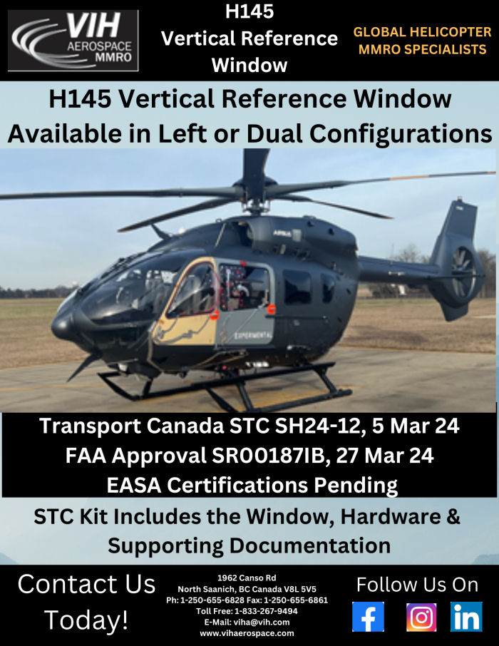 Bubble Window for H145