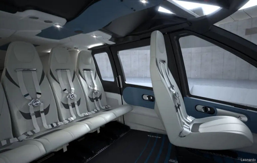 Leonardo Unveiled AW09 VIP Helicopter at EBACE 2024