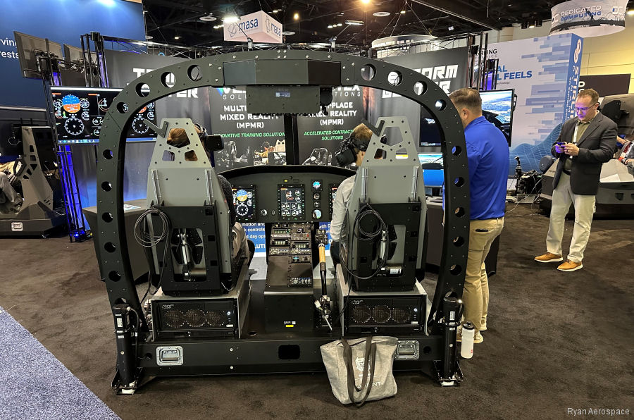 Ryan Aerospace Simulators at IT²EC in London