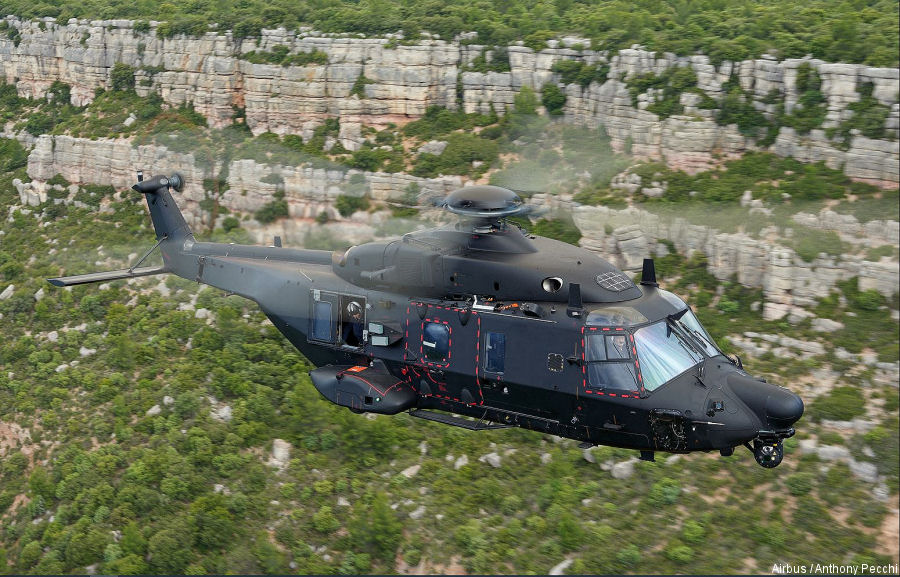 French Special Forces NH90 Begin Flight Testing