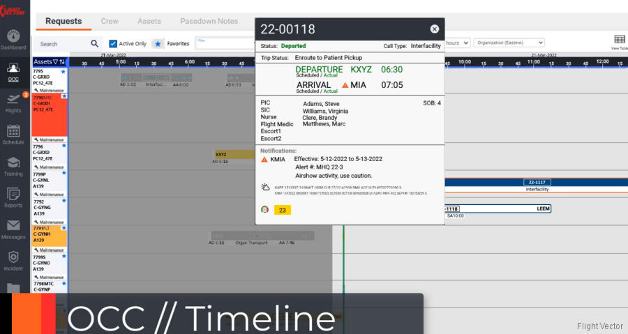 PHI Air Medical Expands Partnership with Flight Vector