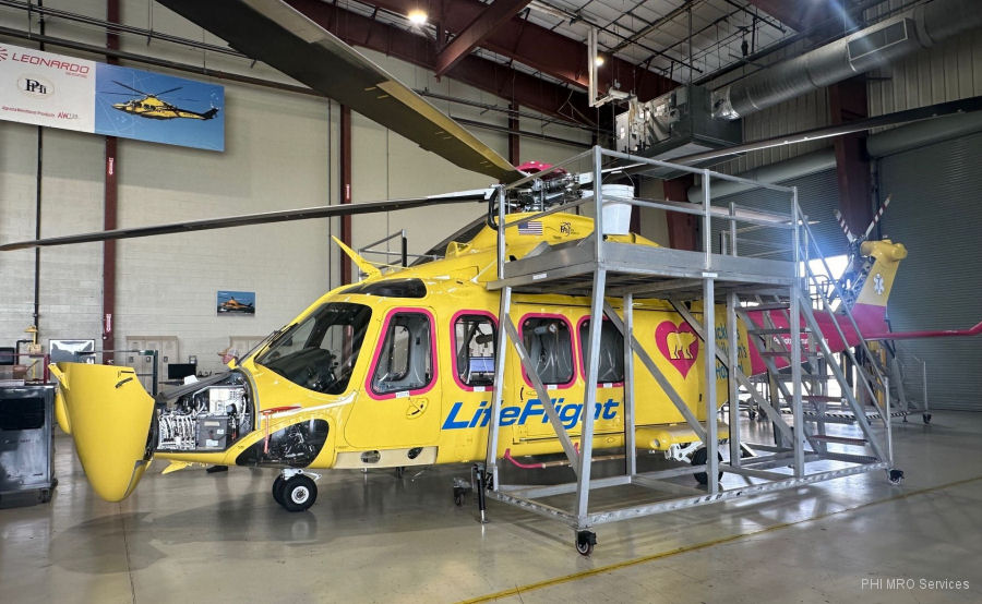 PHI MRO Appointed as Leonardo AW139 Service Center