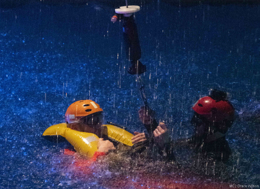 Helicopter Underwater Egress Training