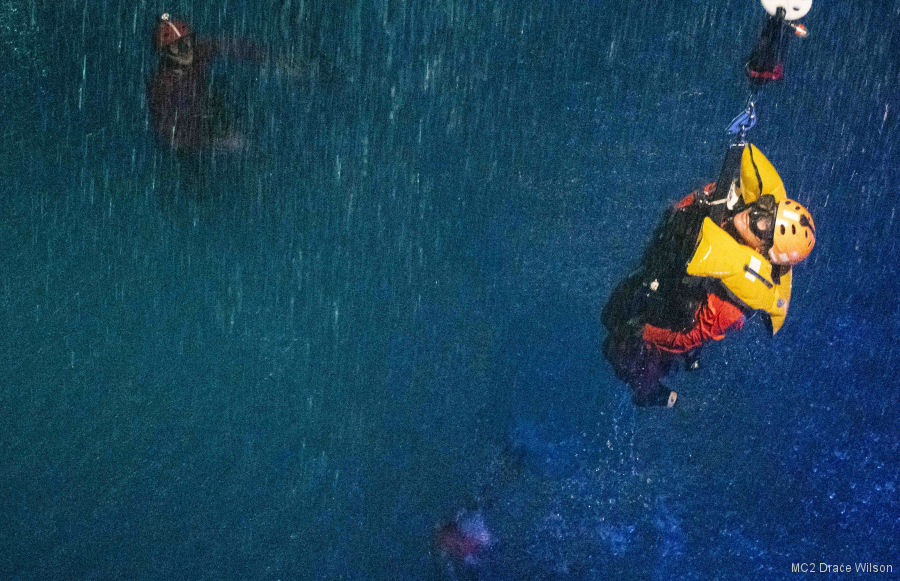 Helicopter Underwater Egress Training