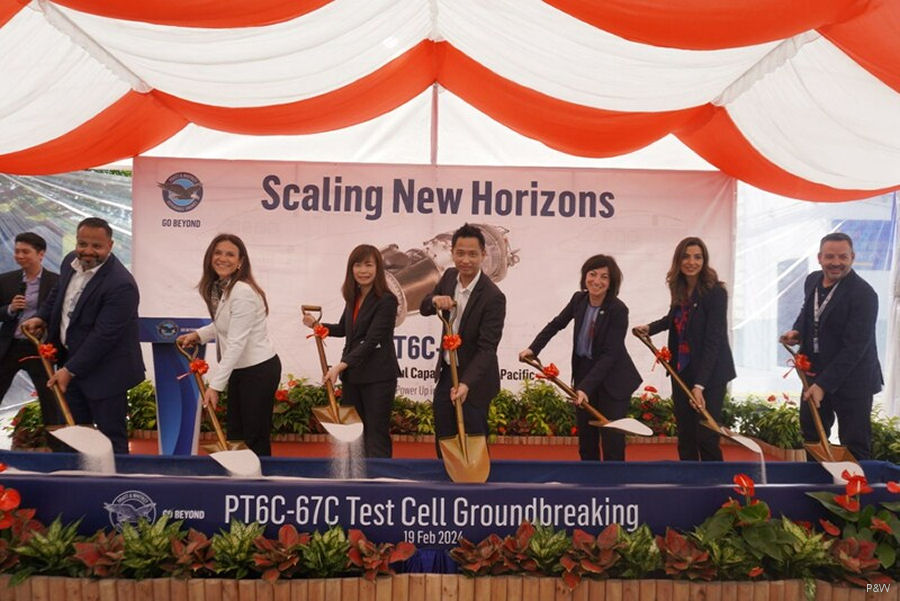 New PT6C-67C Maintenance Line in Singapore