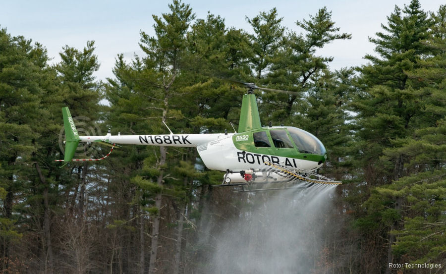 R550 Sprayhawk Drone for Automated Aerial Application