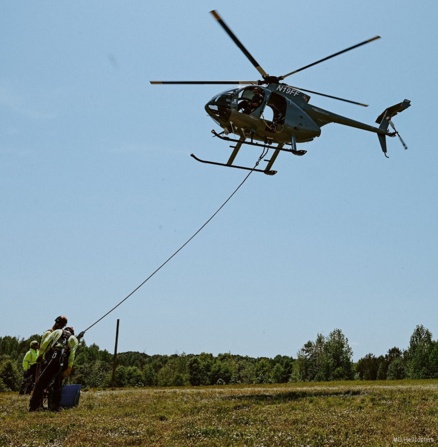 Special Missions Acquired MD530F Helicopter