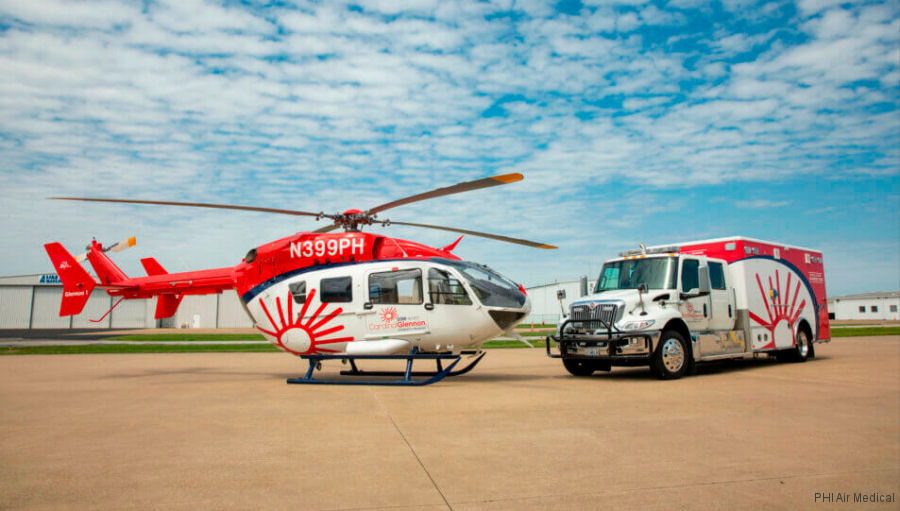 Cardinal Glennon Childrens Hospital Upgrades Helicopter