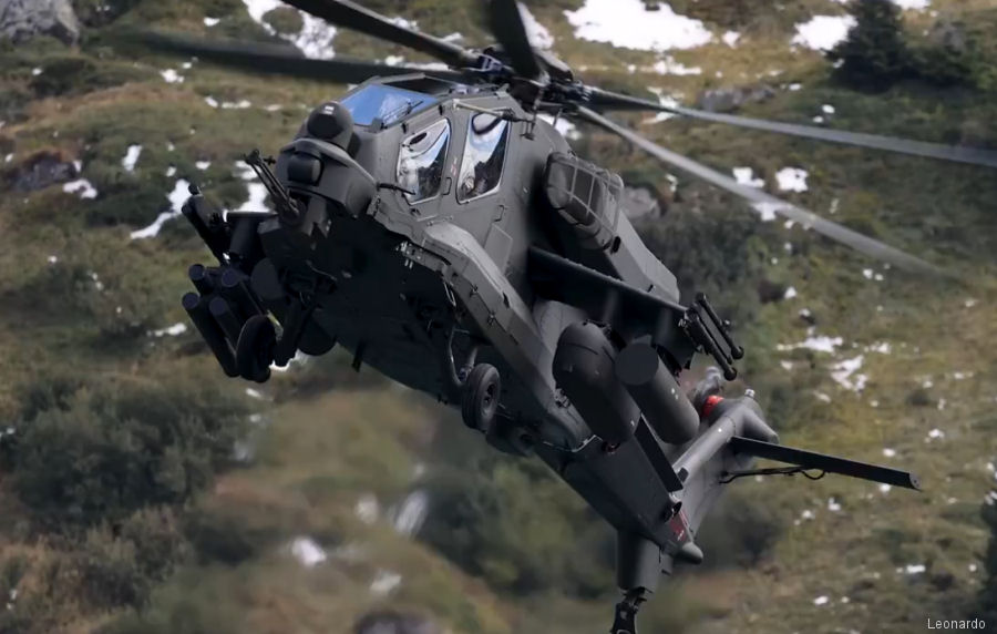 First Operational Exercise for Italian Army AW249