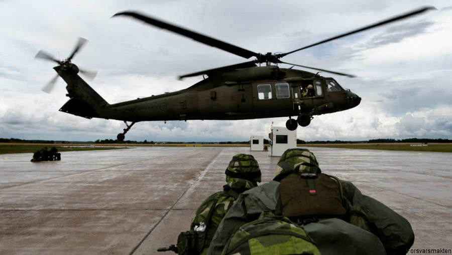 UH-60M Black Hawk in Försvarsmakten