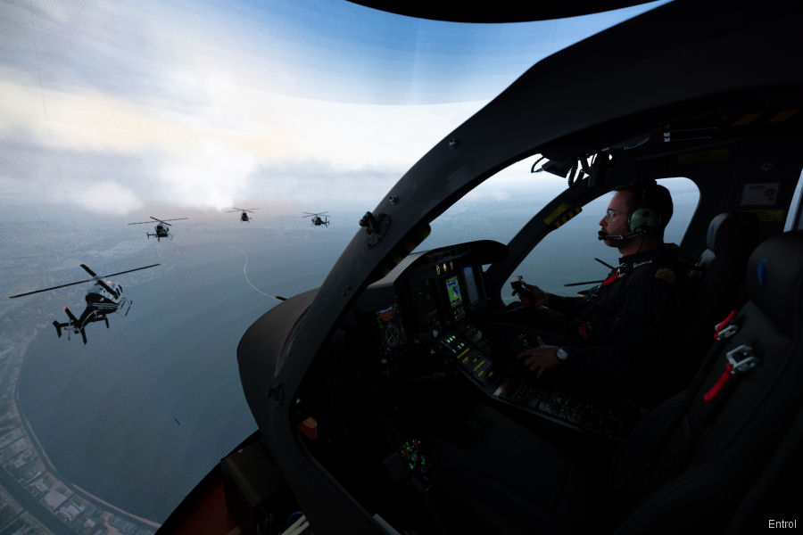 Bell 429 Simulator for the Tunisian National Guard