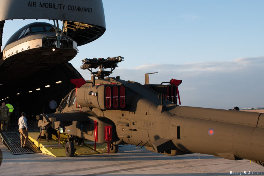 Boeing Delivers Final Apache E-Model to British Army