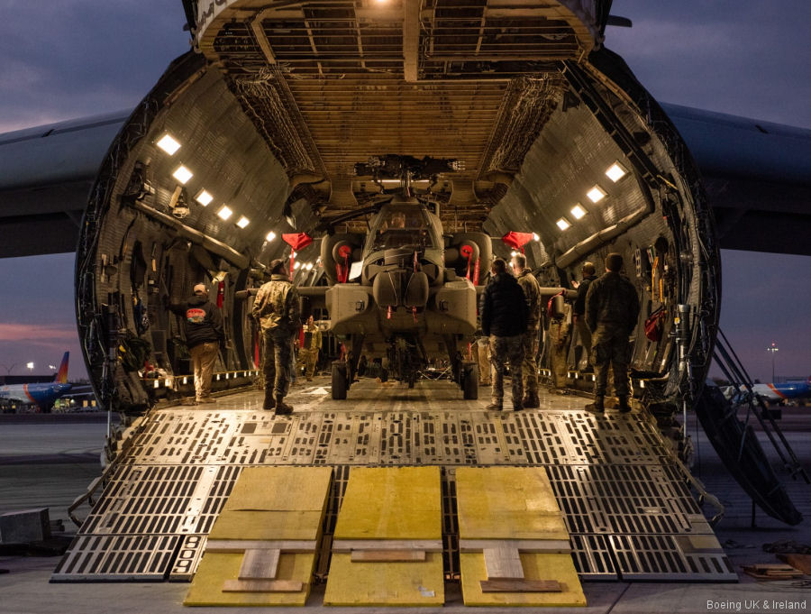 Boeing Delivers Final Apache E-Model to British Army