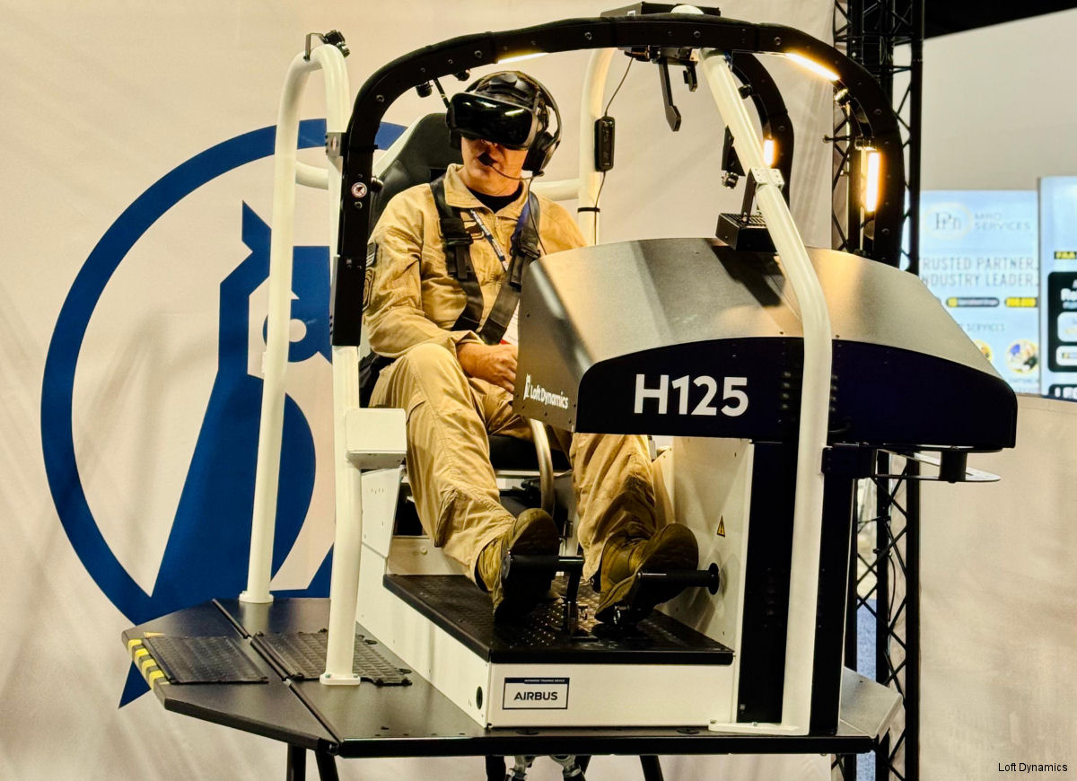 CBP Adopts Loft Dynamics’ VR Simulator for H125 Training