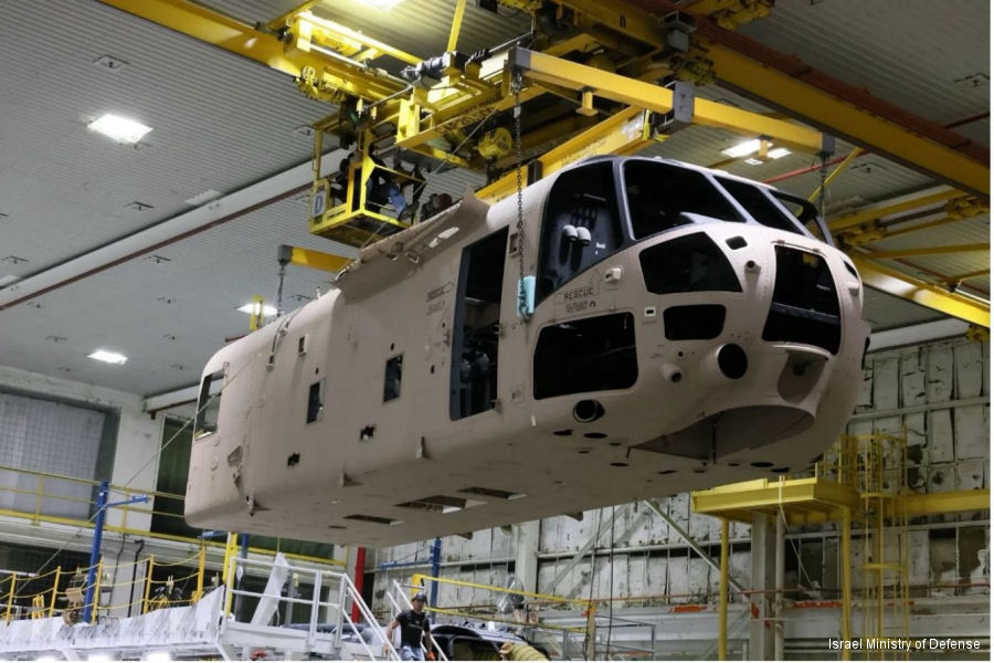 Sikorsky Begins Assembly of CH-53K “Pereh” for Israel