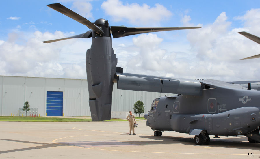 Bell/Boeing Completed Production of USAF CV-22B Ospreys