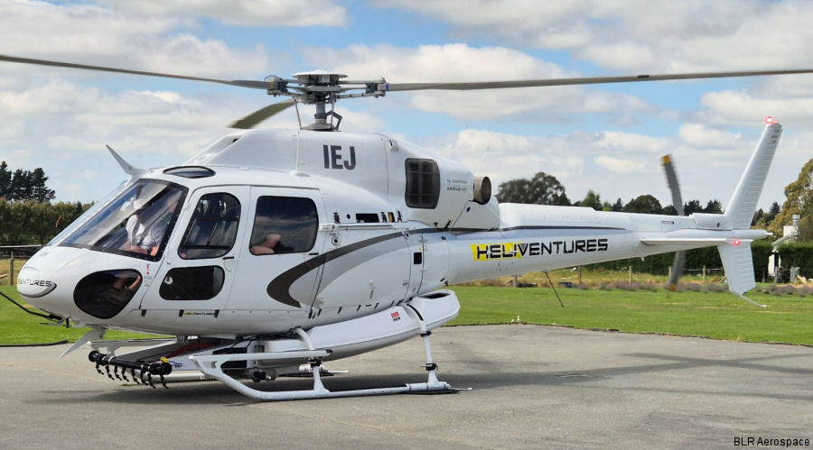 BLR FastFin Approved for AS355 Helicopter in New Zealand