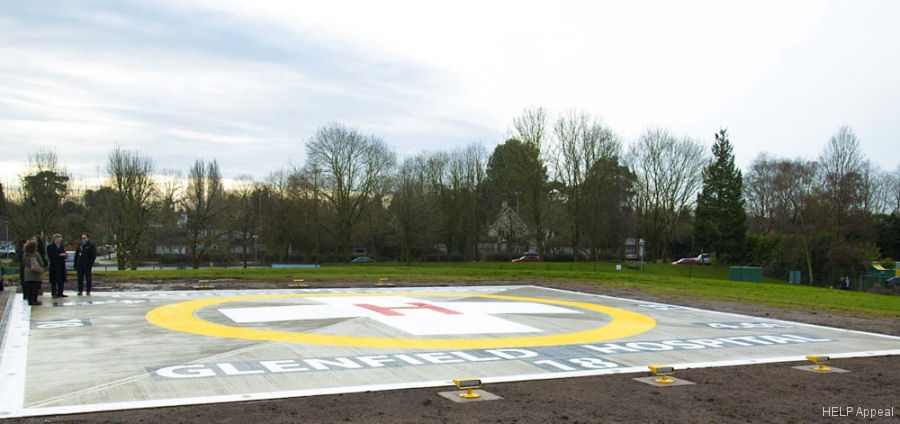 Glenfield Hospital Inaugurates New Helipad