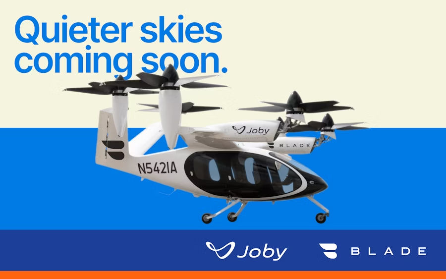 Joby Acquires Blade Air Taxi