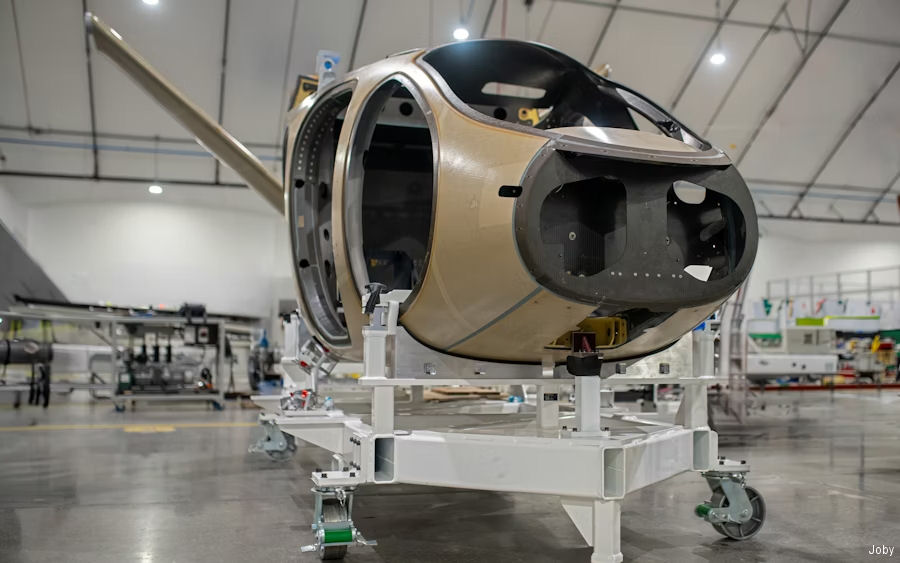 Joby’s First Conforming Aircraft Enters Final Assembly
