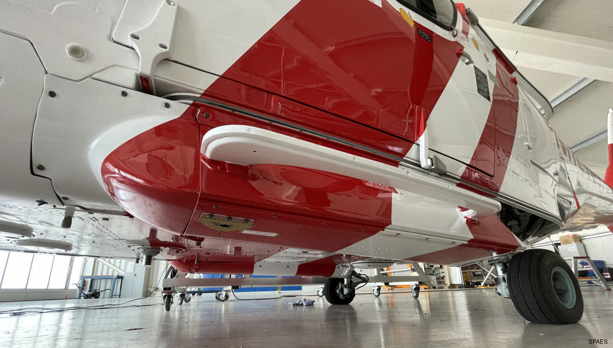 Life Raft System Modification for EC155 Helicopter