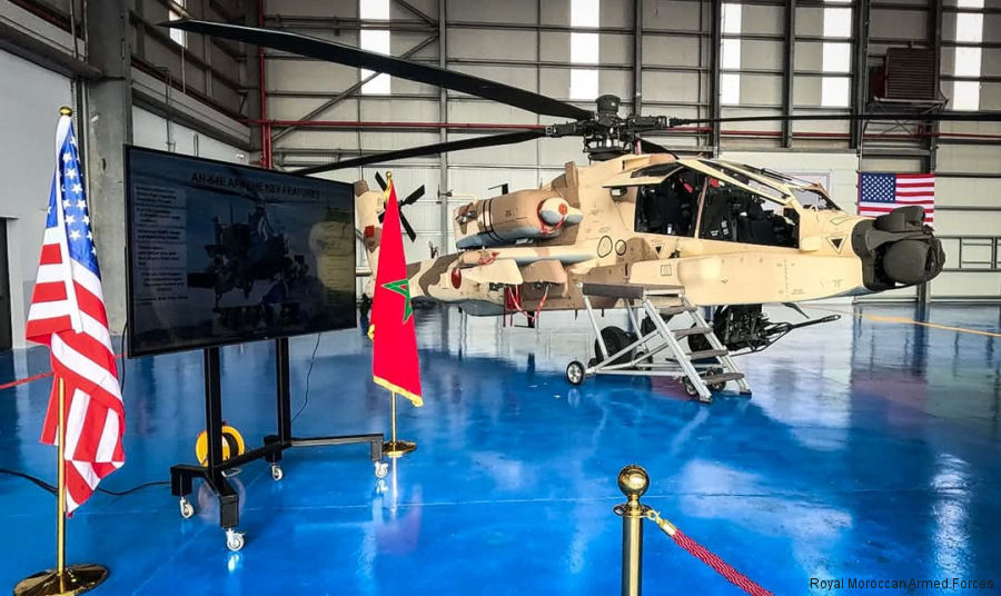 First AH-64E Aparches Delivered to Morocco