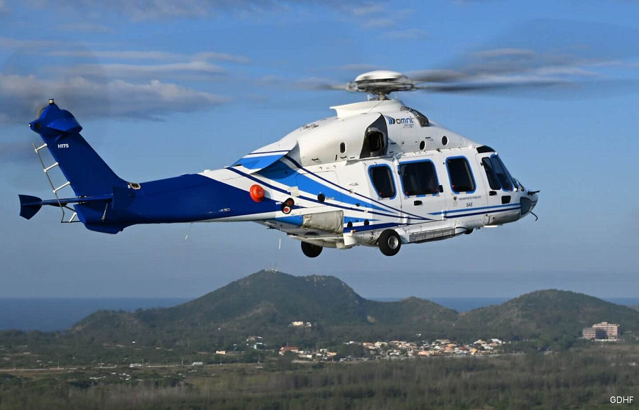 Omni Leasing Airbus H175 Helicopter from GDHF