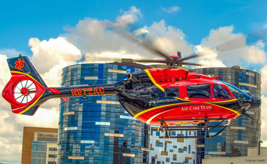 Orlando Health Adds Airbus H145D3 Helicopter