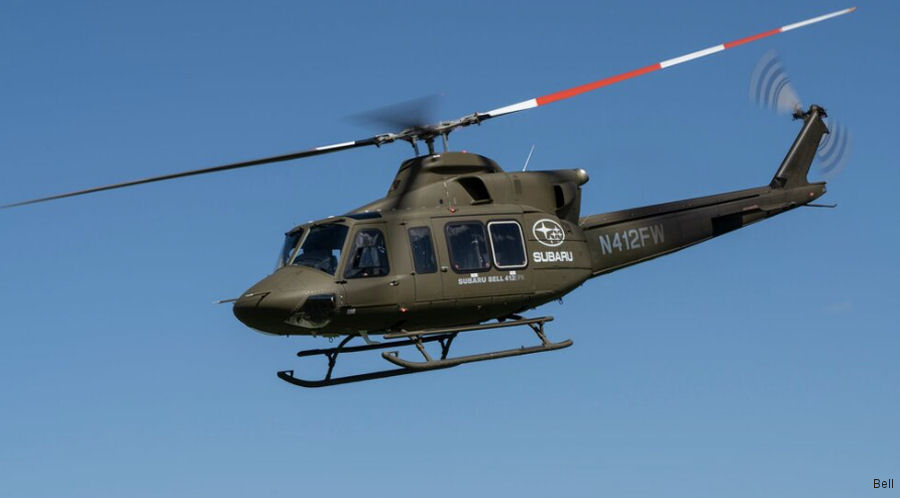 Tunisia Signs Order for 12 SUBARU Bell 412EPX Helicopters