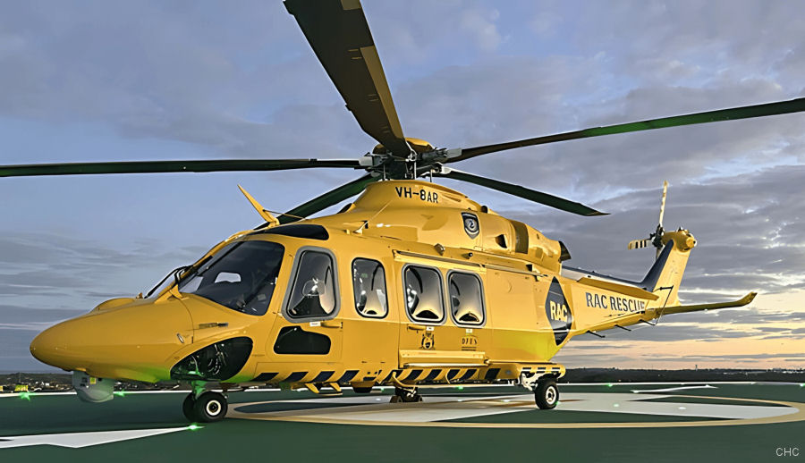 CHC Upgrades Western Australia RAC Rescue with AW139s