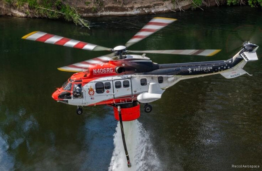Recoil Tsunami Certified in Europe for the Super Puma