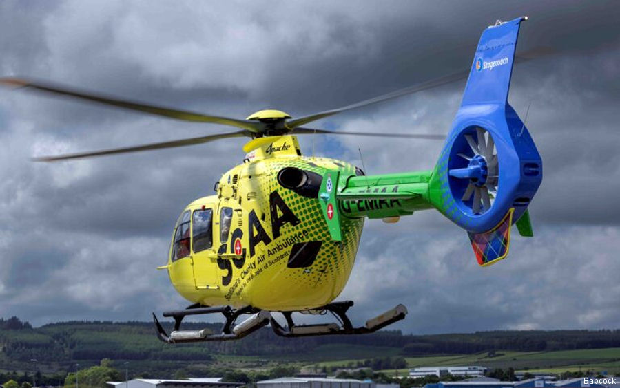 Babcock Renews Partnership with Scotland’s Charity Air Ambulance