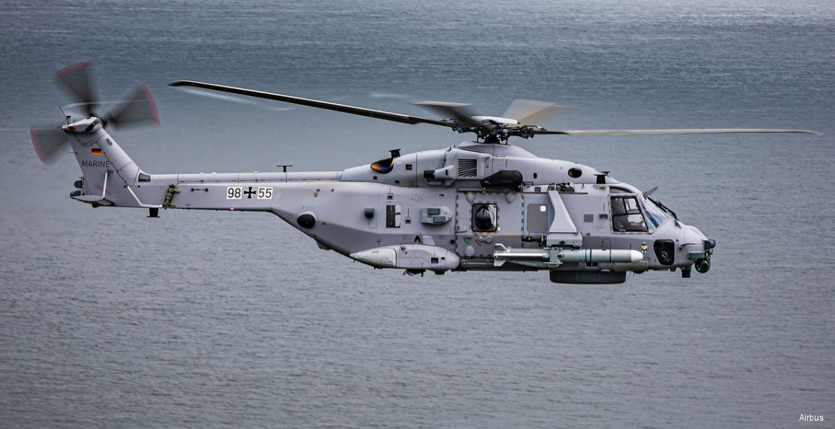 German Navy Receives First NH90 Sea Tiger