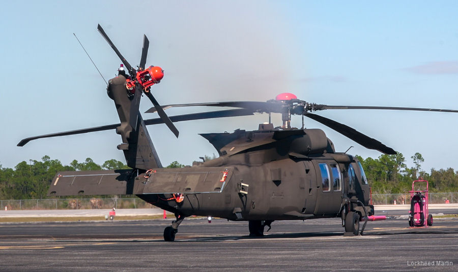Black Hawk with T901 Engines Conducts Ground Runs