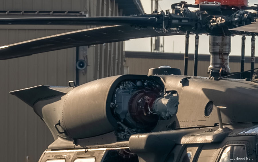 Black Hawk with T901 Engines Conducts Ground Runs