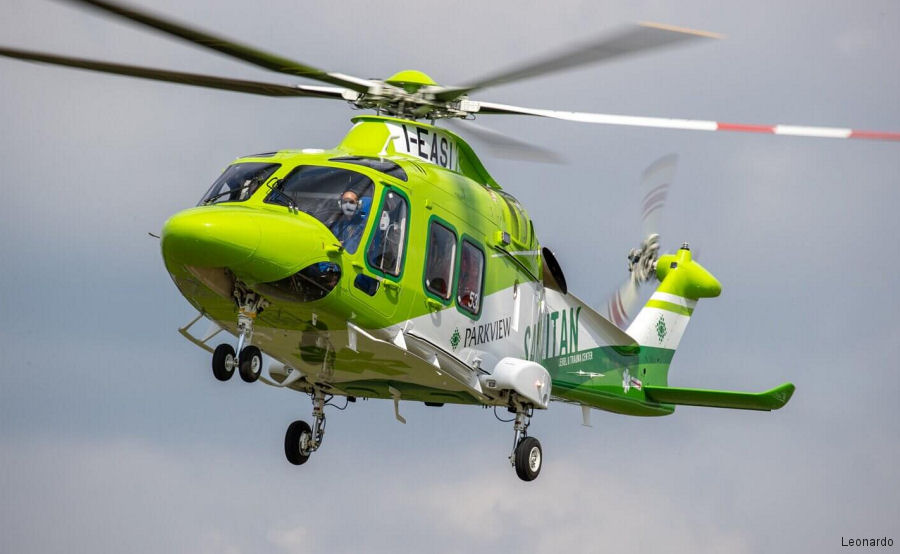 Parkview Health Orders Second AW169 Helicopter