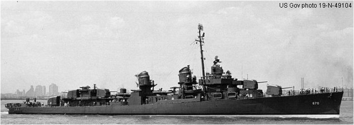 USS Dortch DD-670