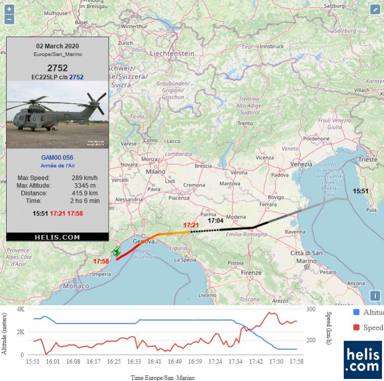 2752 F-GTDX Eurocopter EC225LP C/N 2752