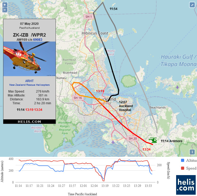 ZK-IZB AgustaWestland AW169 C/N 69083