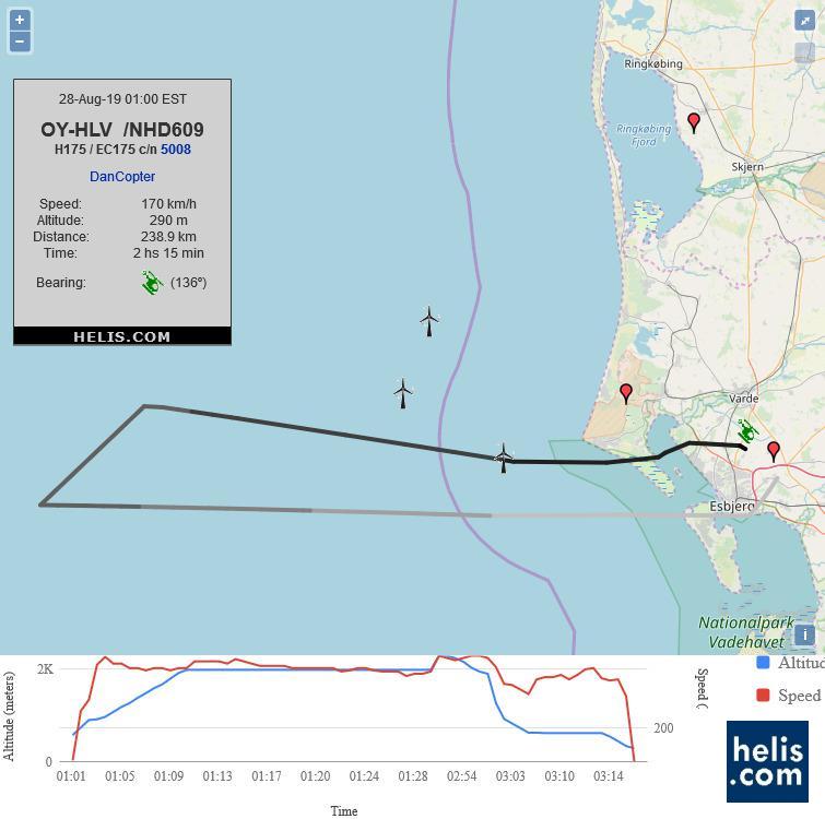 G-NHVG OY-HLV OO-NSG Airbus H175 C/N 5008