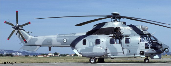 2584 Eurocopter AS332C1 Super Puma C/N 2584