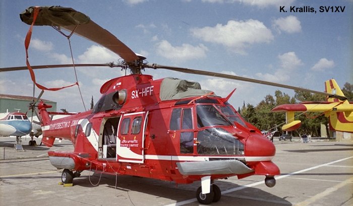 SX-HFF Eurocopter AS332L1 Super Puma C/N 2593